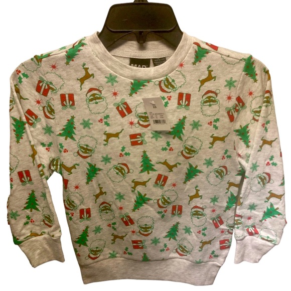 MAD Engine | Shirts & Tops | Little Mans Brandnew Christmas Sweater ...